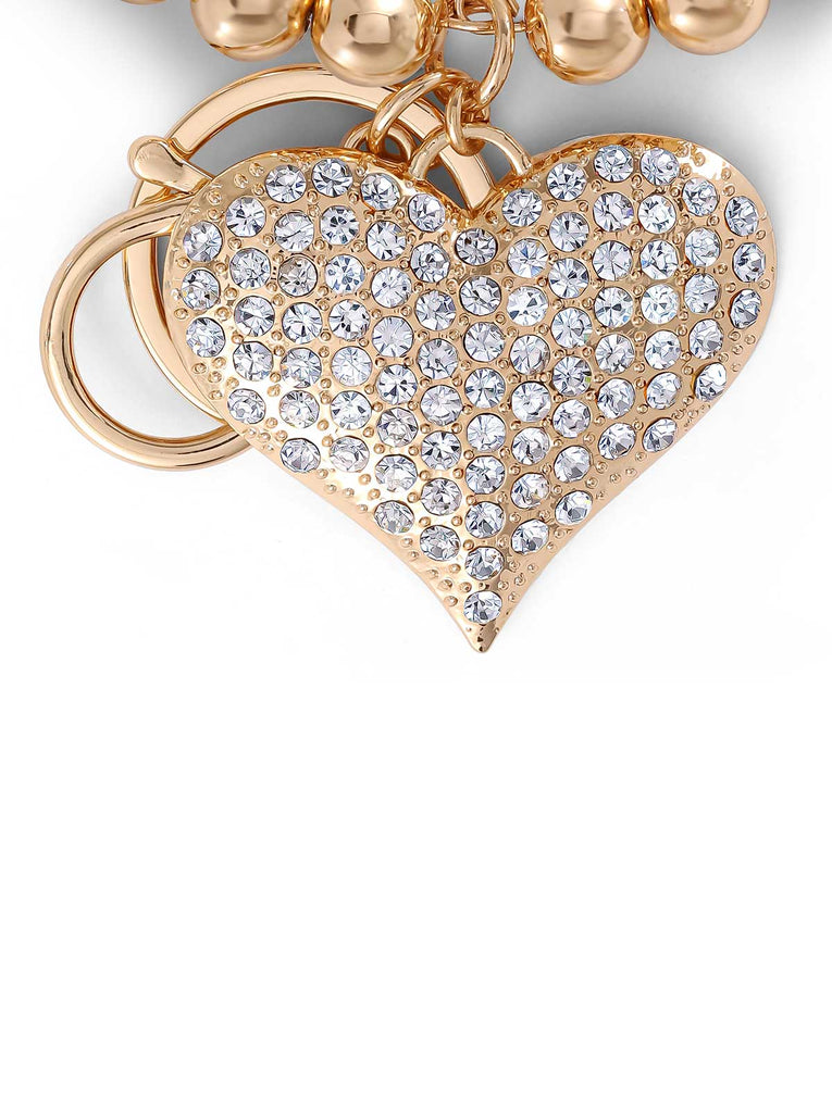 Pave Crystal Heart Keychain – Jessica Simpson