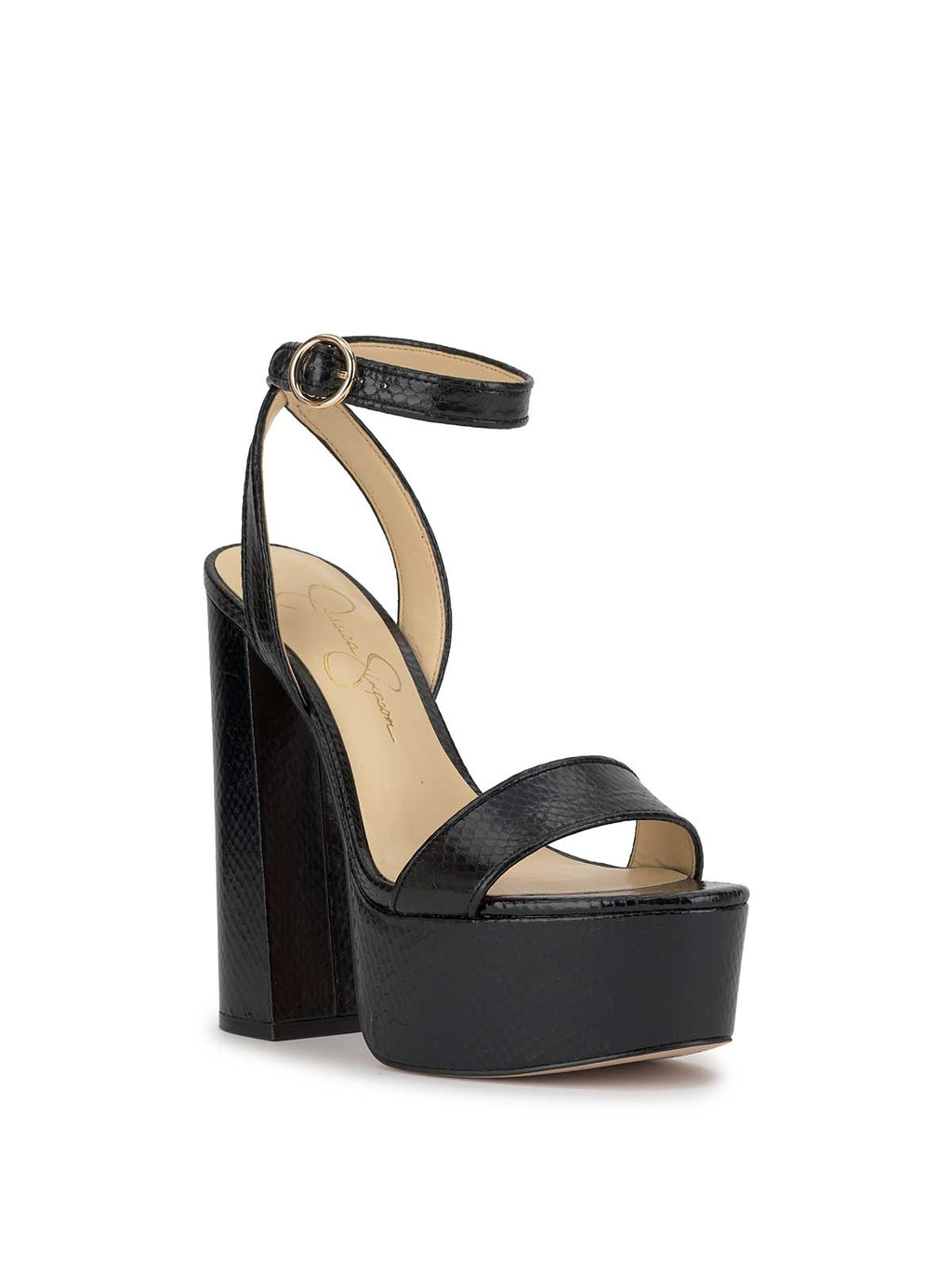 Axtyn Platform in Black – Jessica Simpson