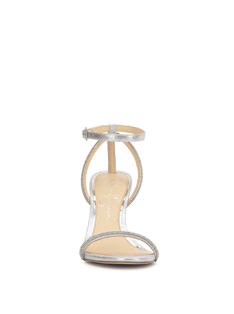 Baharia High Heel in Silver Shimmer – Jessica Simpson