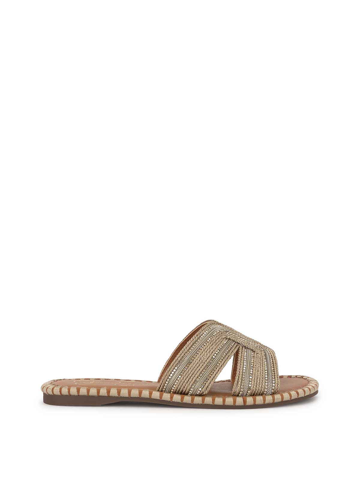 Blesyn Flat Sandal in Bermuda Sand – Jessica Simpson