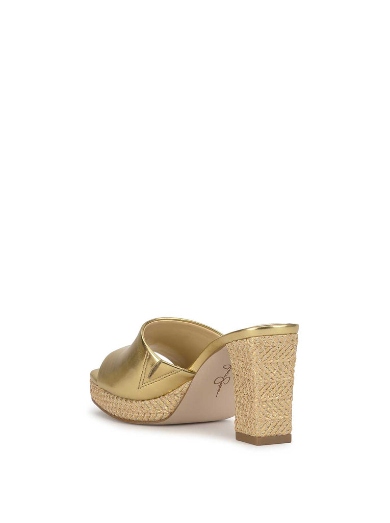 Elyzza High Heel Slide in Gold – Jessica Simpson