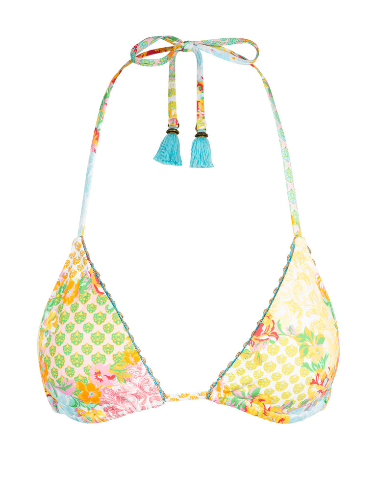 String Triangle Bikini Top in Scene Stealer – Jessica Simpson